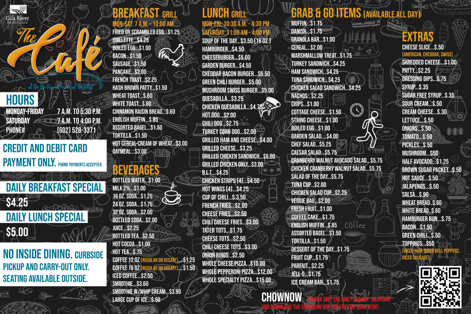 Hu Hu Kam Memorial Hospital Café – Gila River Health Care