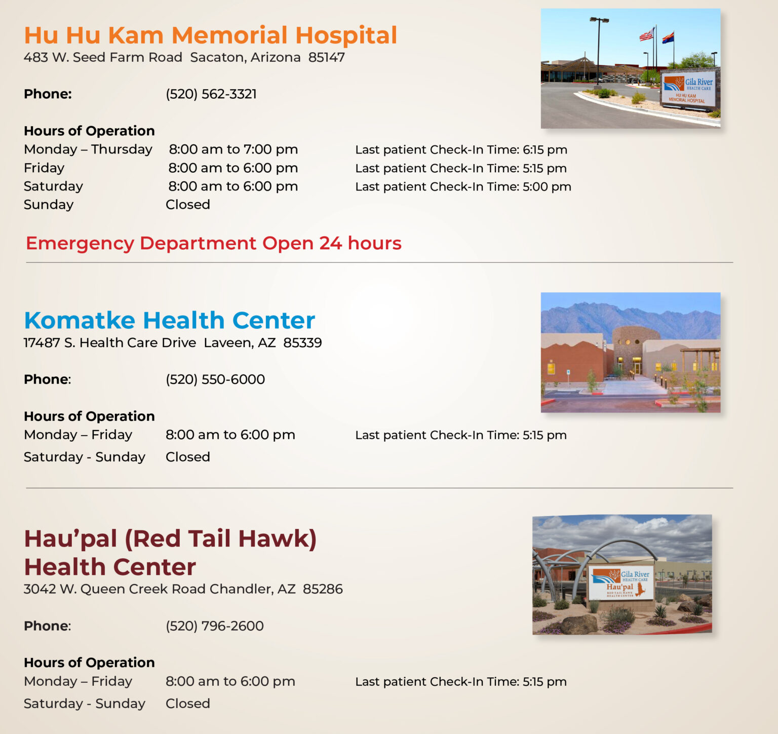 Services – Gila River Health Care